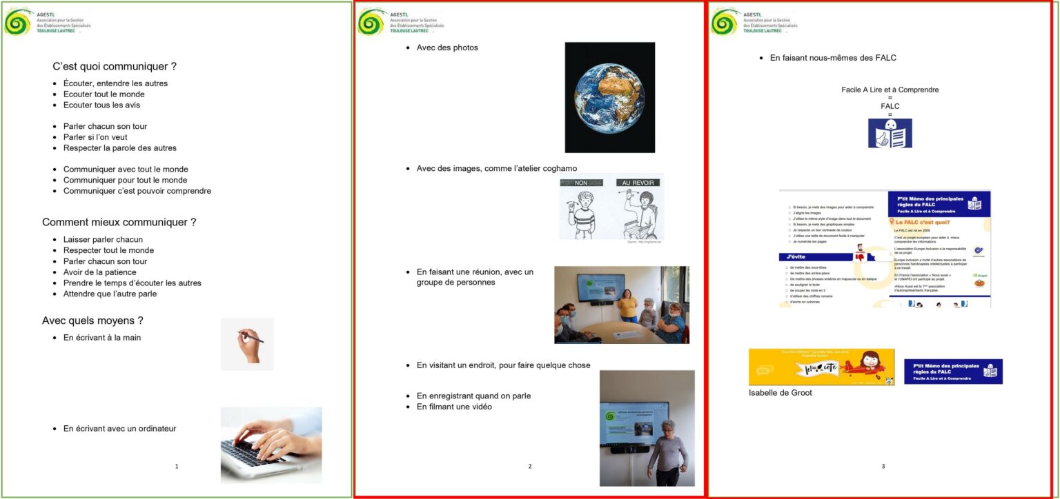 FALC - FAcile à Lire et à Comprendre - La Voix du Devenir